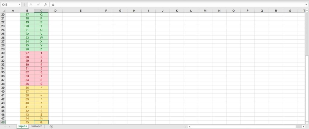 How To Generate Random Passwords The ExcelHub