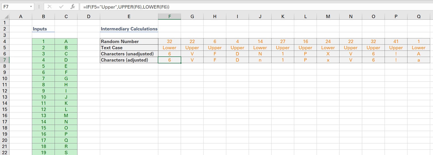 How To Generate Random Passwords The ExcelHub